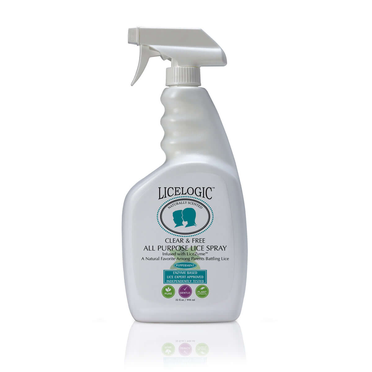 LiceLogic Clear & Free All Purpose Lice Spray - Peppermint